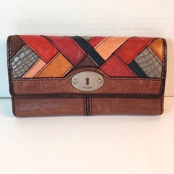 Fossil | Bags | Vintage Leather Fossil Wallet | Poshmark